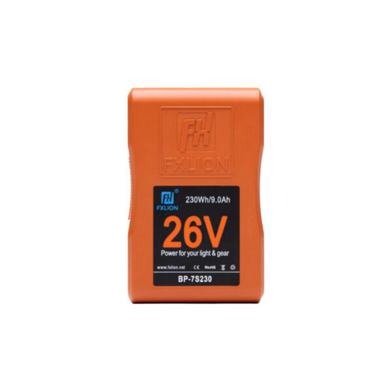 FXLION BP-7S230 26V Li-ion Battery V掛 V型 充電電池 功率230Wh - camerapro
